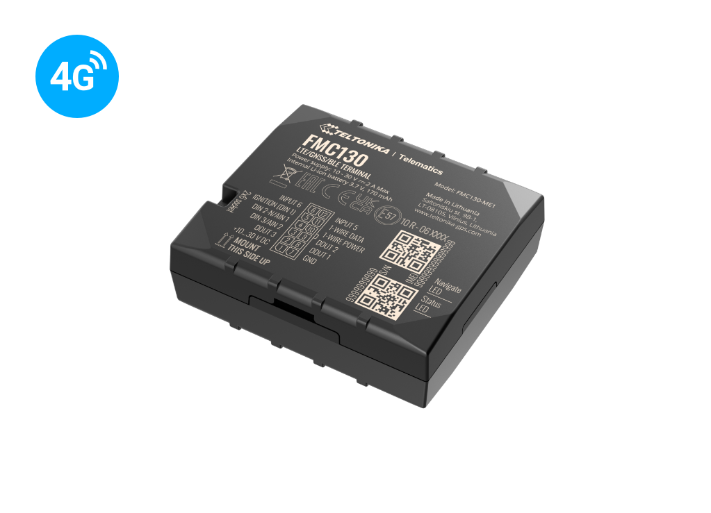 TELTONIKA FMC130 4G LTE CANBUS gps nyomkövető